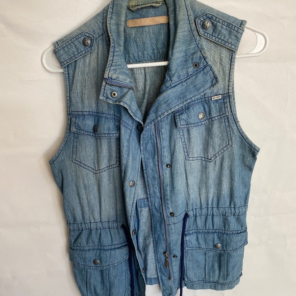 Max Jeans | Jackets & Coats | Max Jeans Brand Denim Vest | Poshmark